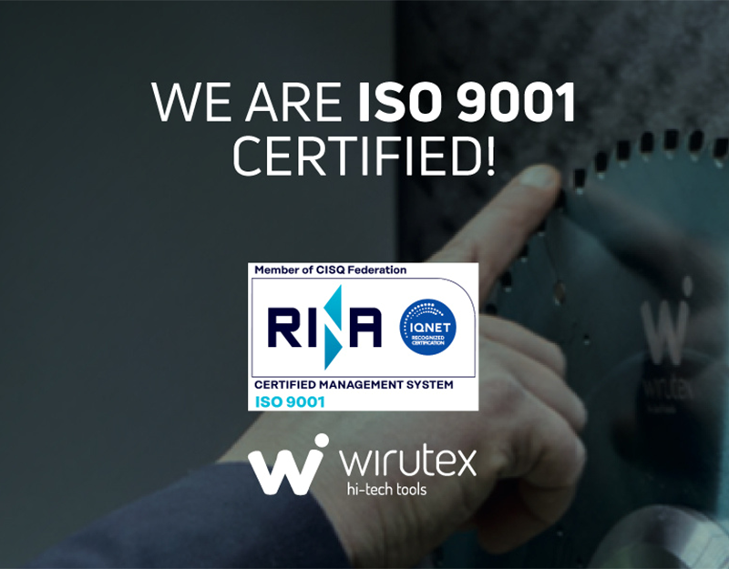 ISO 9001 Certification: A Quality Milestone for Wirutex